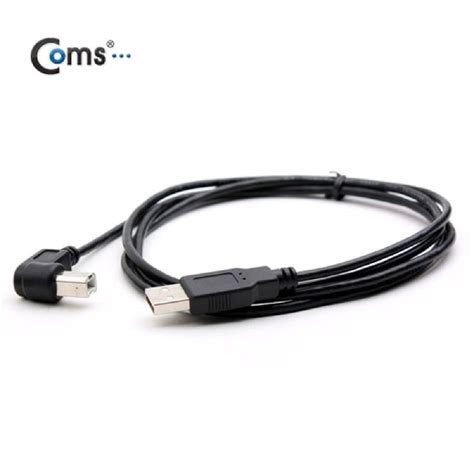 Coms Usb 프린터 케이블ab형꺽임형 15m 홈플러스 택배배송