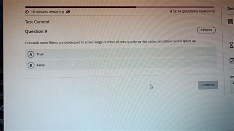 Solved Crosstalk Noise Filters Are Developed To Screen Large