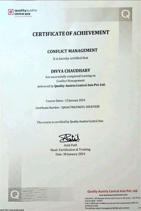 Divya Chaudhary On Linkedin Conflictmanagement