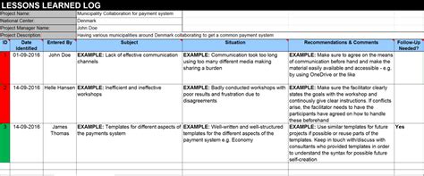 Prince2 Lessons Learned Report Template 4 PROFESSIONAL TEMPLATES