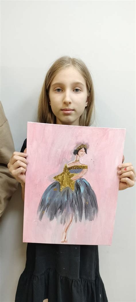 Живопись акрилом Рисуем с Мариной