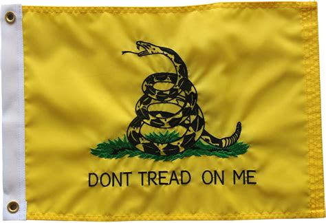 Flagwin Dont Tread On Me Flag 16x24 Embroidery Double Sided Gadsden