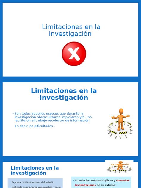16 Limitaciones En La Investigacion Pdf Cognición Science