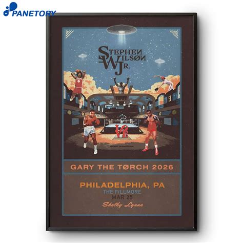 Stephen Wilson Jr Tour Philadelphia Pa Mar 25 2026 Poster 2026
