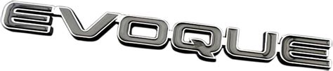 Evoque Car Logo Letter For Range Rover Land Rover Land Rover Evoque Black Emblem Logo Badge