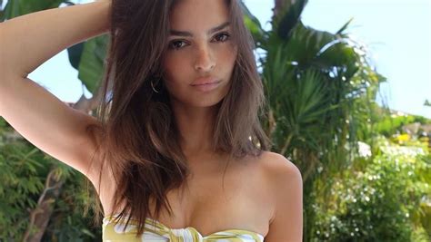 Emily Ratajkowski Models Her Most Daring Bikini Yet