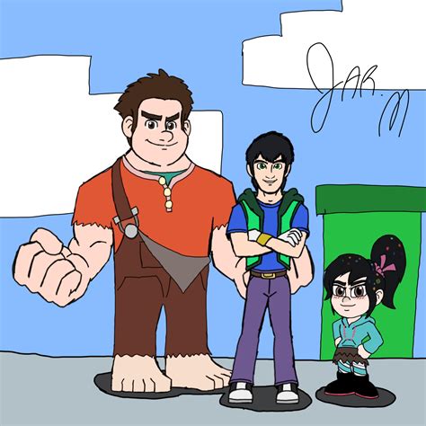J Man Adventure With Ralph And Vanellope By Jmantheangel2 On Deviantart