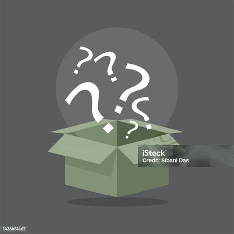 빛나는 구슬 안의 물음표는 호버링 된 녹색 상자에서 나옵니다 미스터리 박스 개념 개념에 대한 스톡 벡터 아트 및 기타 이미지 개념 개념과 주제 결정 Istock