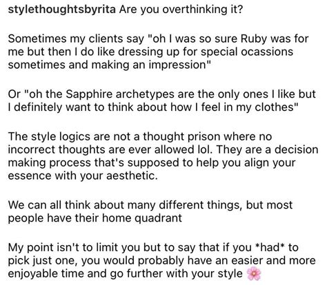 What If I Relate To Multiple Style Logics Rritafouressencesystem