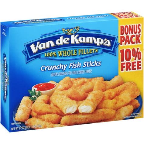 Van De Kamps Breaded Fish Sticks Bonus
