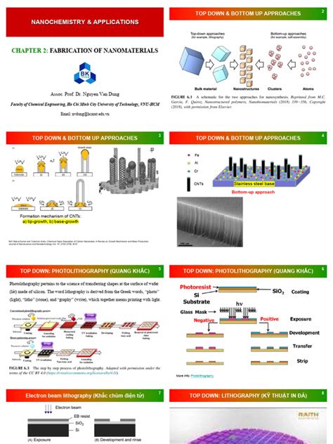 Chapter 2 Fabrication Of Nanomaterials P Pdf Photolithography