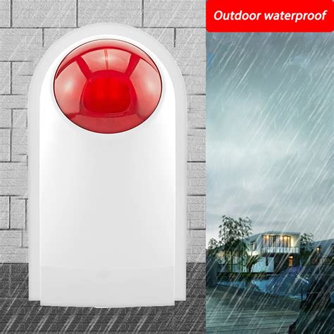 Wireless Outdoor Waterproof Siren With 120db Siren Grandado