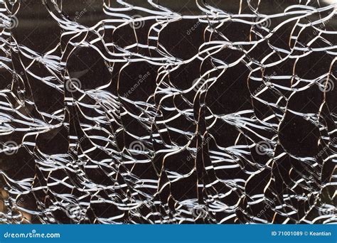 Background Patterned Glass Cracking Stock Image Image Of Ruined