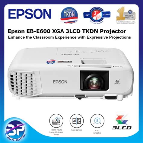 Proyektor Epson Eb E600 Harco Projector Service Lcd Proyektor