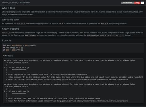 Tracking Issue New Lint Metadata Collection A Metadata Collection