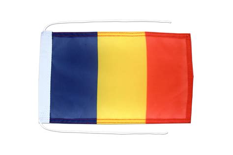Chad Flag With Ropes 8x12 Maxflags Royal Flags