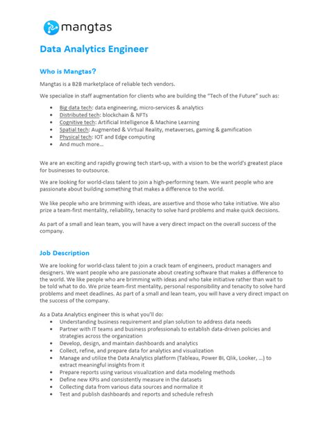 Mangtas Jd Data Analytics Pdf Analytics Data