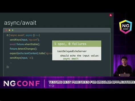 Ng Conf Talk Testing Best Practices For Angular Applications From Ng Conf Class Central