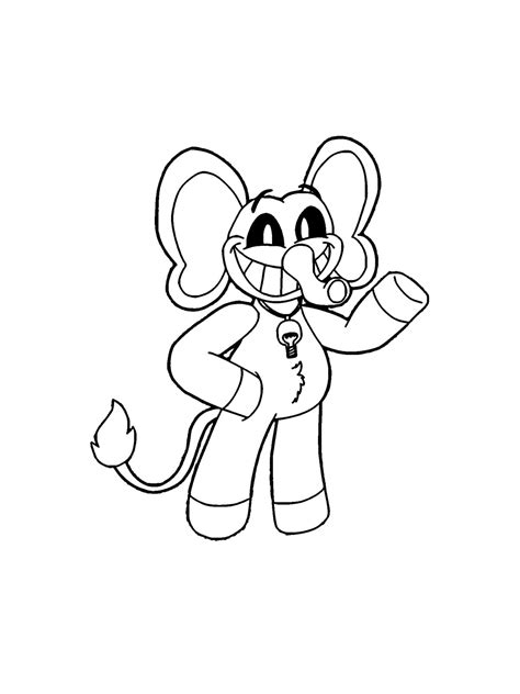 Bubba Bubbaphant Coloring Pages