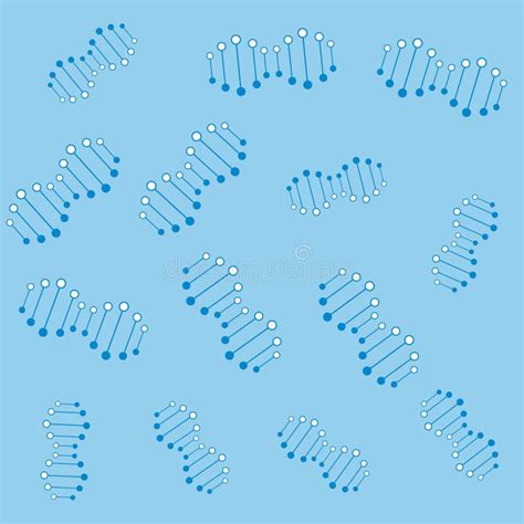 Dna Molecule Scientific Medical Pattern Stock Illustration Illustration Of Biotechnology Data
