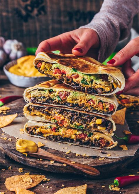 Burrito Wraps Xxl “crunchwrap Supreme“ Vegan Bianca Zapatka Rezepte