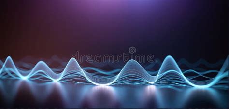 Energetic Waveform That Displays Colorful And Dynamic Wave Patterns