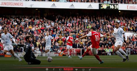ผลบอล พรีเมียร์ลีก อาร์เซน่อล ดับ ลิเวอร์พูล 3 2 แมนยู บุกเฉือน เอฟเวอร์ตัน