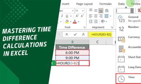 mastering time difference calculations in excel a comprehensive guide