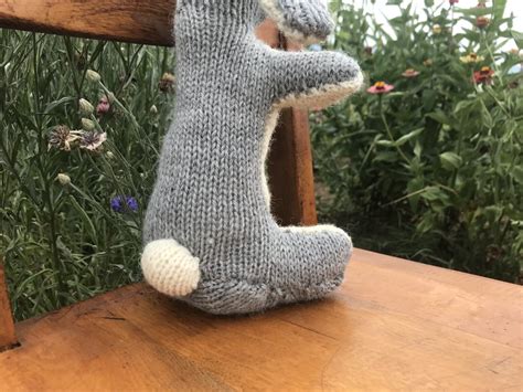 Rabbit Knitting Pattern Free Part 2 Assembly Quiet Life Farm