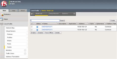 Information Security Addendum Basic F5 LTM Load Balance Configuration With Firewall