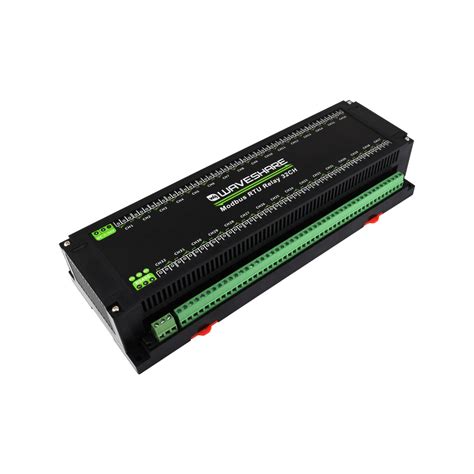 Waveshare Modbus Rtu 32ch Relay Module Rs485 Interface With Multiple 7894