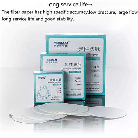 China Laboratory Qualitative Filter Paper Manufacturers Factory