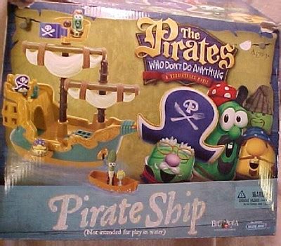 New Veggie Tales Pirate Ship Jonah Pirates Who Dont Do Anything Play