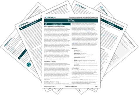 Trifles Summary And Analysis Litcharts