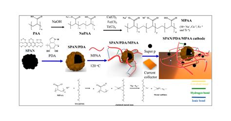 Metalized Polyacrylates As Efficient Binder For A Sulfurized Polyacrylonitrilepolydopamine