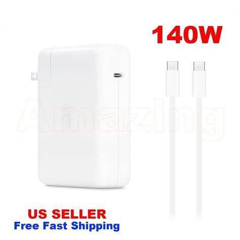 Used Amazing 140W USB-C Type C Power Adapter for Apple Macbook A2452 ...