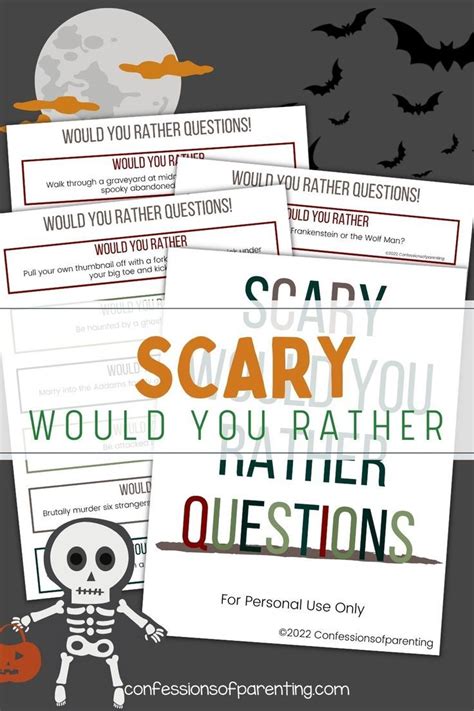 100 Scary Would You Rather Questions Youll Love Would You Rather