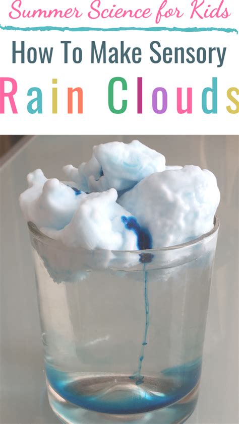 Make A Rain Cloud In A Jar Learn About How Rain Is Made With This Simple STEM Activities For