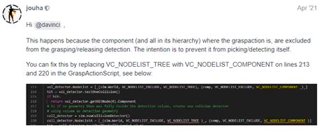 Grasp Action Wizard Not Releasing Part To Conveyor User Samples And Questions Visual
