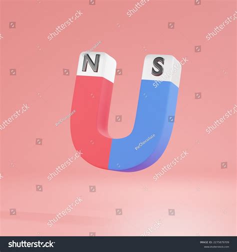 Minimal Magnet Model Beautifully Designed 3d Stock Illustration 2275879709 Shutterstock