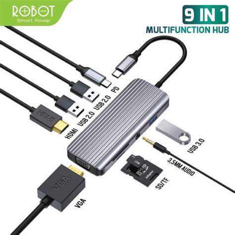 Jual Usb Hub Type C ROBOT HT In Kota Bandung Metro Store Bec Pop Tokopedia