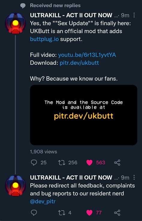 The Sex Updaaaate The Sex Update Is Reeeeal Rultrakill