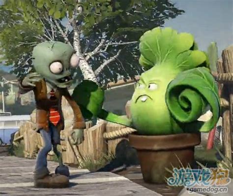 第三人称射击游戏《植物大战僵尸：花园战争》预告片 游戏狗植物大战僵尸长城版专区