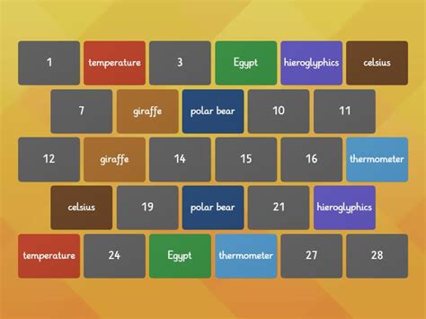 Match The Pair Matching Pairs