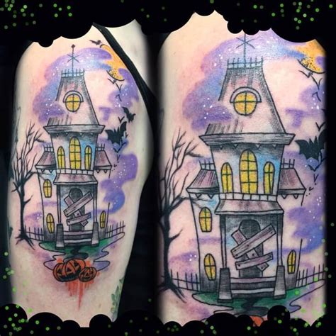 101 Best Haunted House Tattoo Ideas That Will Blow Your Mind