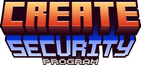 Create Security Program Minecraft Mod