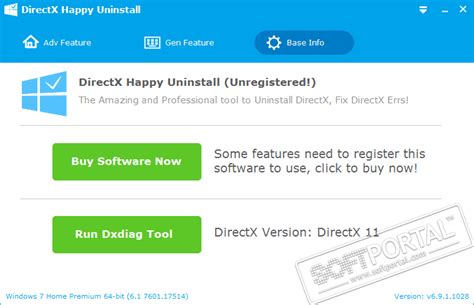 Directx Happy Uninstall скачать бесплатно Directx Happy Uninstall 6 9 7 0520