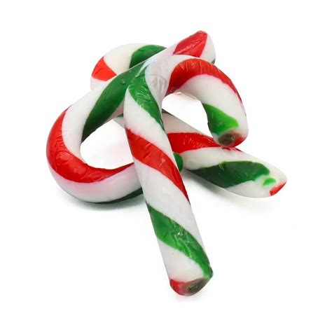 Bonds Mini Peppermint Candy Canes Green Red White Christmas Sweets
