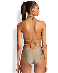Elizabeth Hurley Beach One Piece Laura Swimsuit 220 Saks Fifth