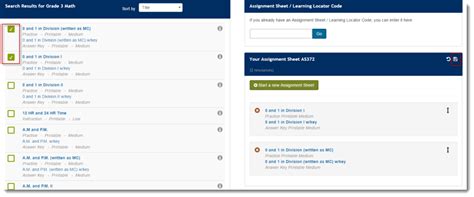 Creating An Assignment Sheet Perspective Online User Guide Pearson